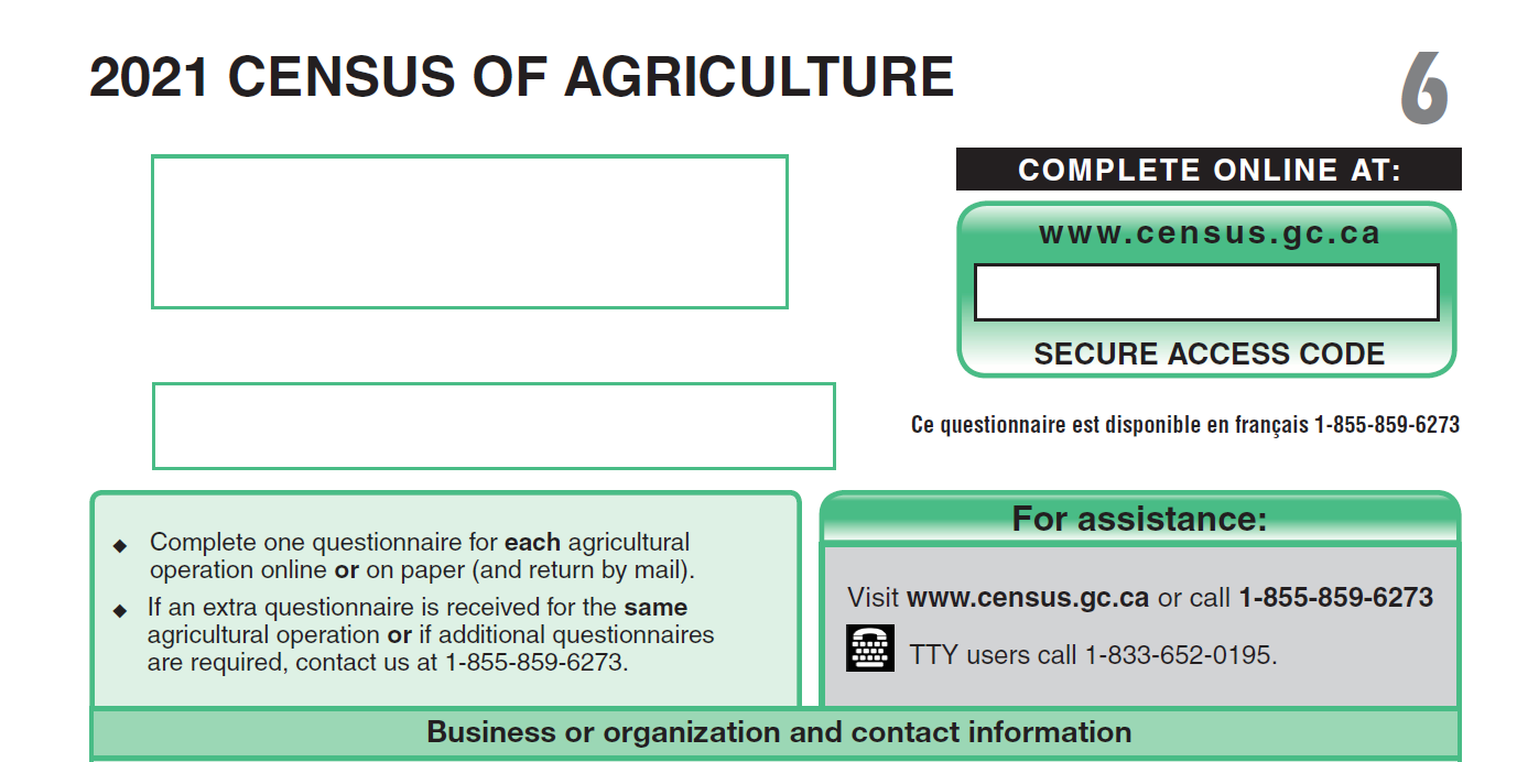 Census of Agriculture